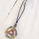 old school // retro 45 rpm record adapter necklace - colourized ...